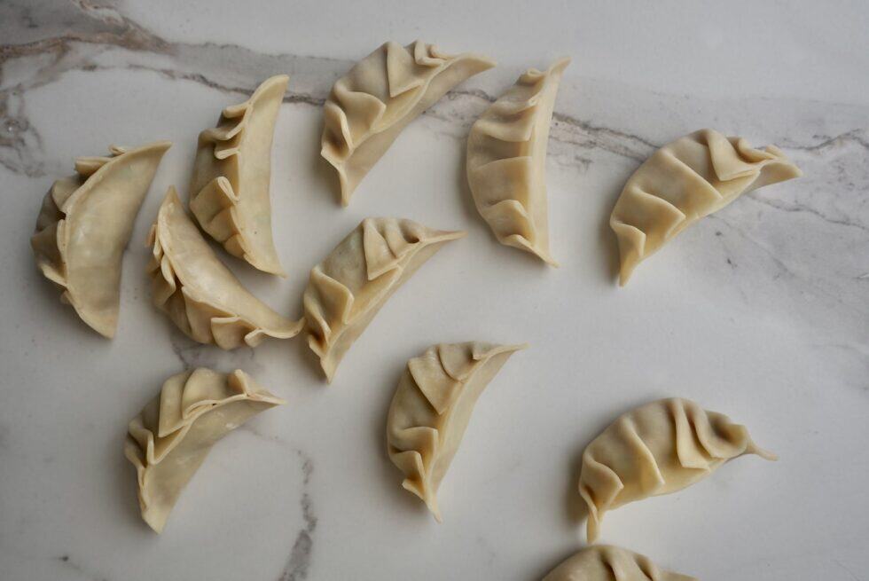 Pork Gyoza (Japanese Pan-Fried Dumplings) - Kyrié the Foodié + Real ...
