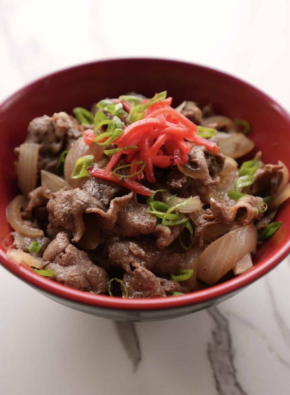 How to Make Gyudon: A Delicious Japanese Rice Bowl - Kyrié the Foodié ...